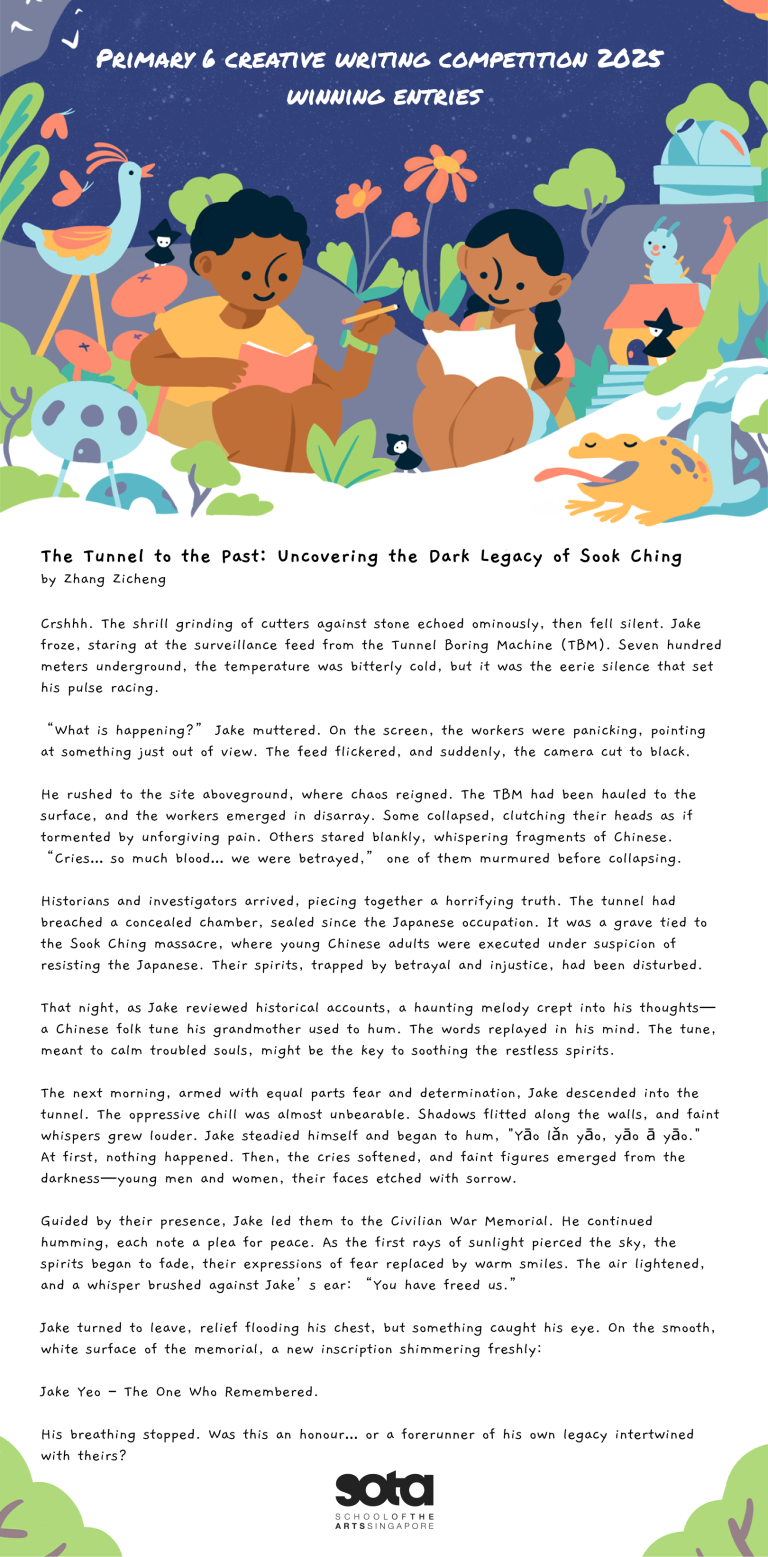 SOTA Primary 6 Creative Writing Competition 2025 Winning Stories – The ...