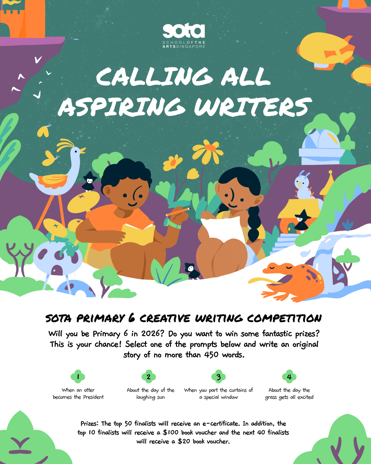 Primary 6 Creative Writing Competition 2026 – SOTA